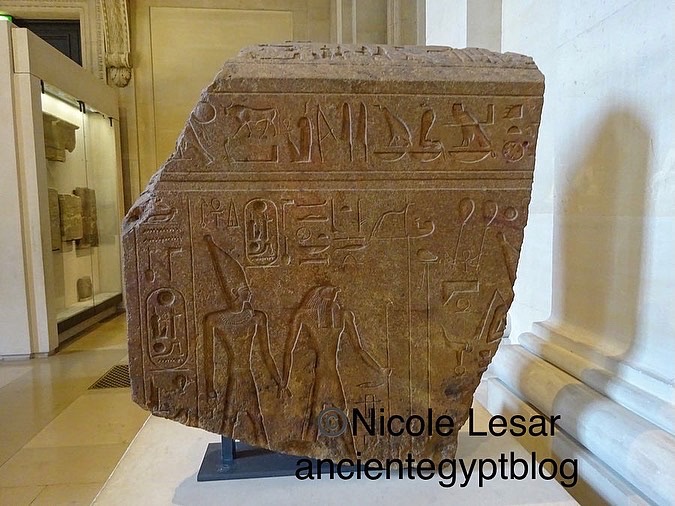 Relief of Rameses II and Horus - Ancient Egypt Blog